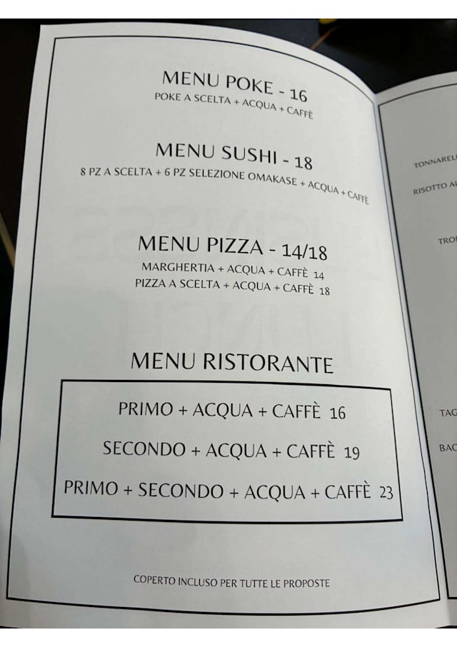 Menu 2026 - Millionaire Restaurant in Milan | TheFork