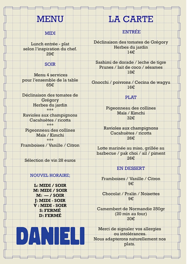 Le Danieli à Liège - Menu, avis, prix et réservation | TheFork