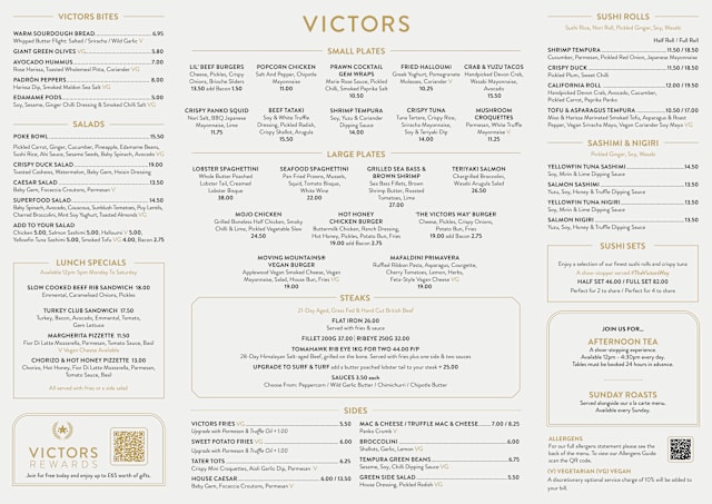Victors Newcastle in Newcastle upon Tyne - Restaurant Reviews, Menus ...