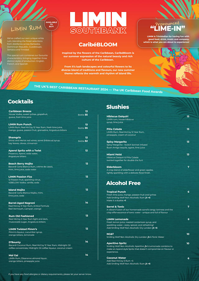 LIMIN SOUTHBANK in London - Restaurant Reviews, Menus, and Prices | TheFork