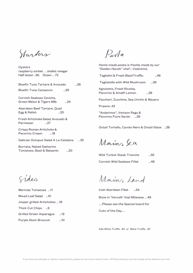 Pinna Restaurant in London - Restaurant Reviews, Menus, and Prices ...