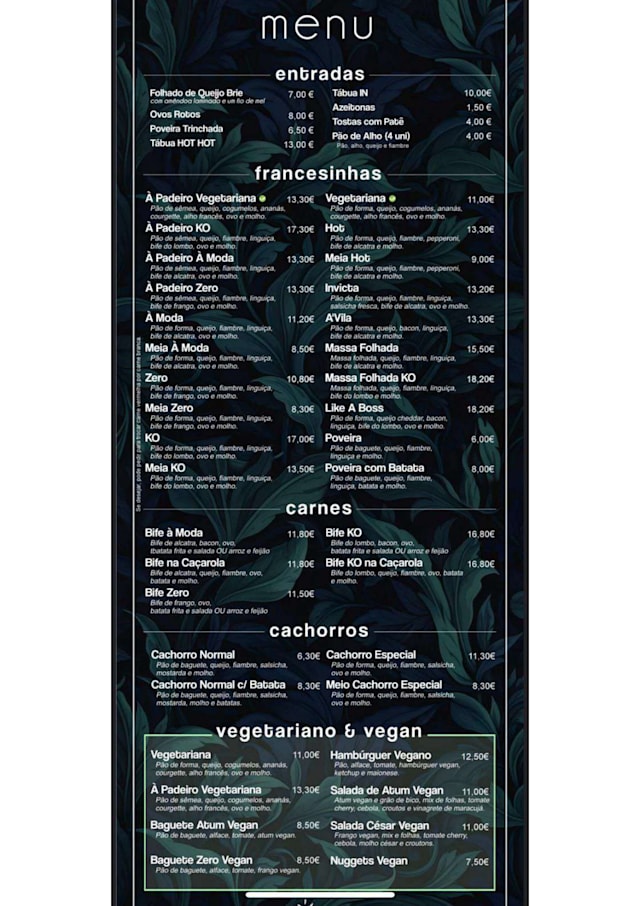 Inova Trindade em Porto - Preços, menu, morada, reserva e avaliações do ...