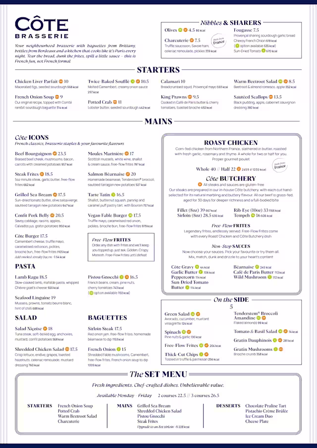 Cote Brasserie - Chelmsford in Chelmsford - Restaurant Reviews, Menus ...