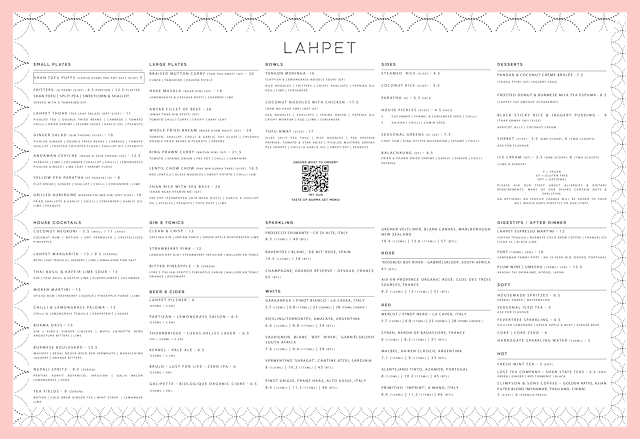 Lahpet West End in London - Restaurant Reviews, Menus, and Prices | TheFork