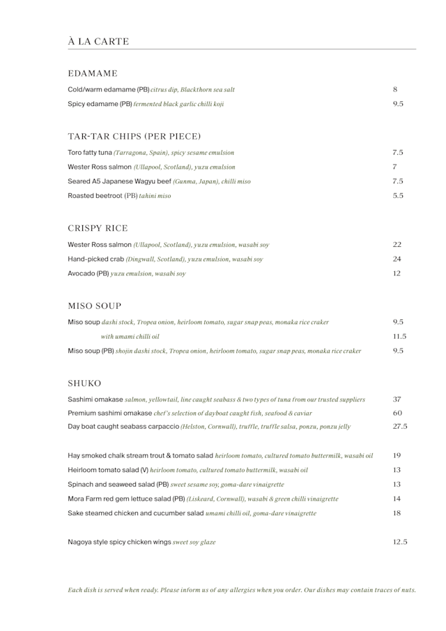 Dinings SW3 in London - Restaurant Reviews, Menus, and Prices | TheFork