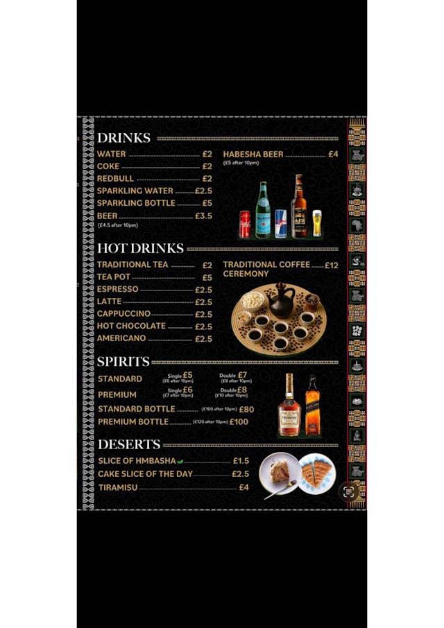 Menu 2026 - Merhaba Restaurant & Bar em Londres | TheFork