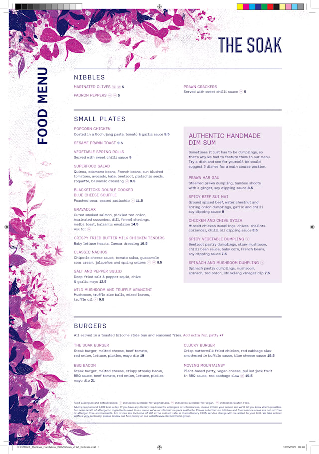 The Soak Bar and Restaurant in London - Restaurant Reviews, Menus, and ...