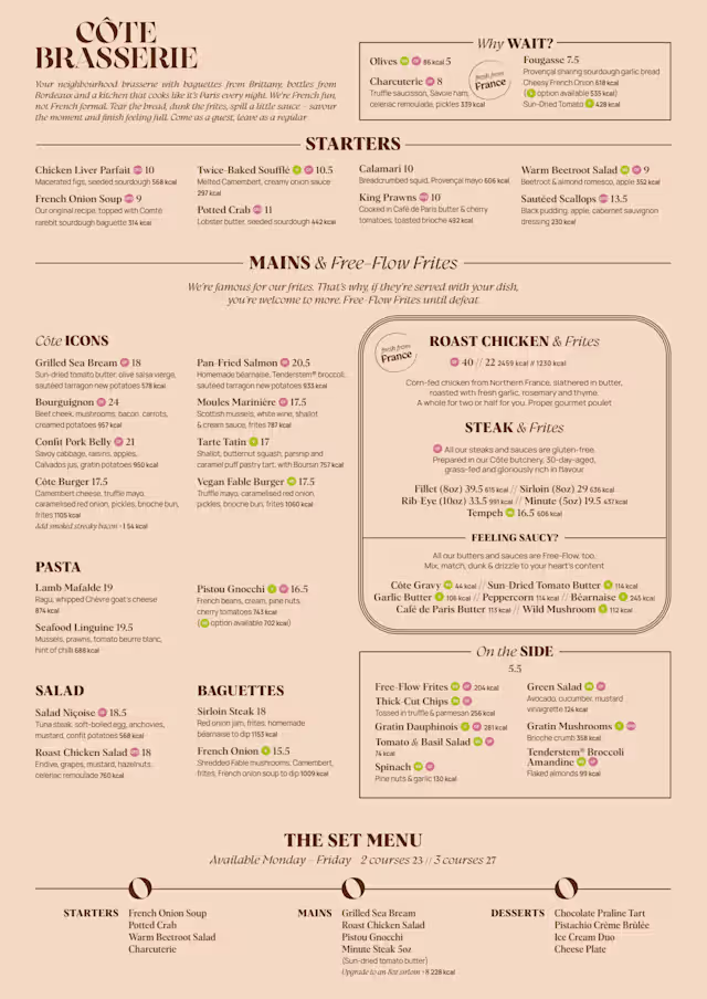 Cote Brasserie - Windsor in Eton - Restaurant Reviews, Menus, and ...