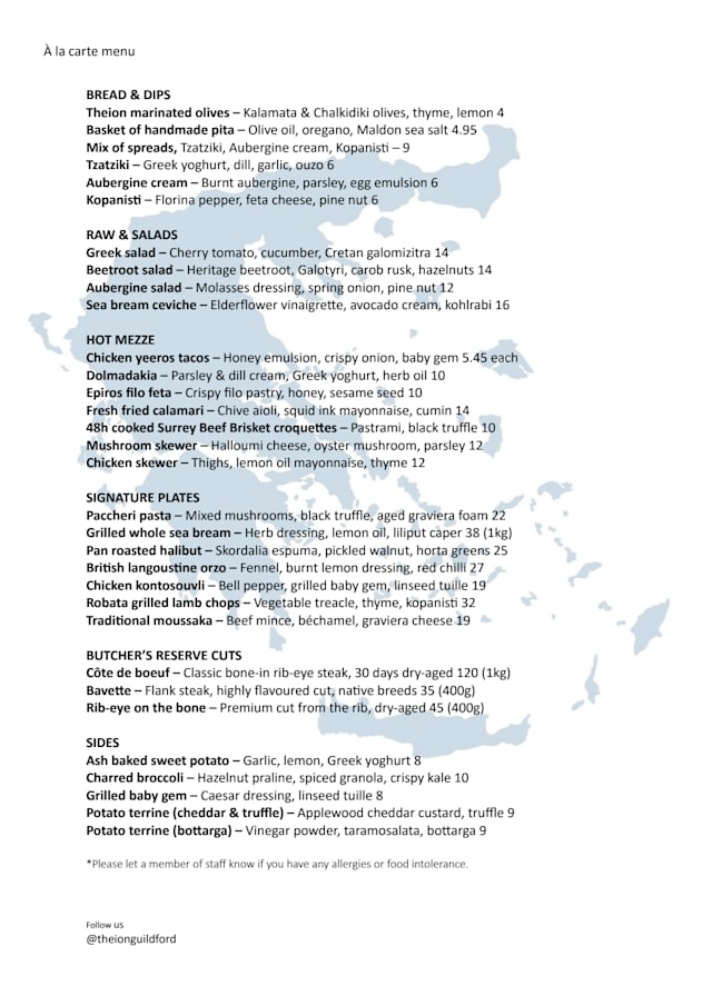 Theion in Guildford - Restaurant Reviews, Menus, and Prices | TheFork