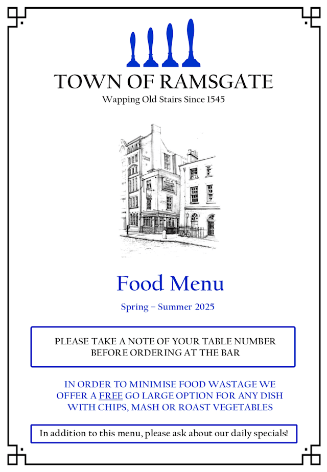 Town Of Ramsgate in London - Restaurant Reviews, Menus, and Prices ...