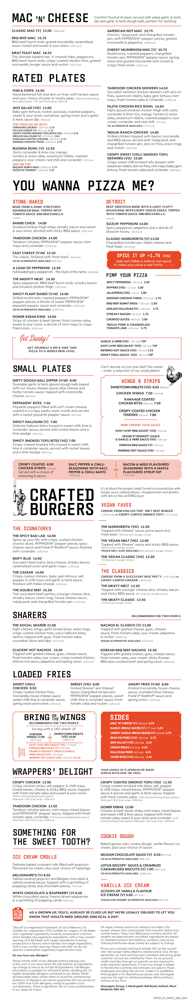 Menus 2026 - Triplekirks Aberdeen in Aberdeen | TheFork
