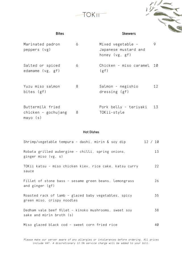 TOKii in London - Restaurant Reviews, Menus, and Prices | TheFork