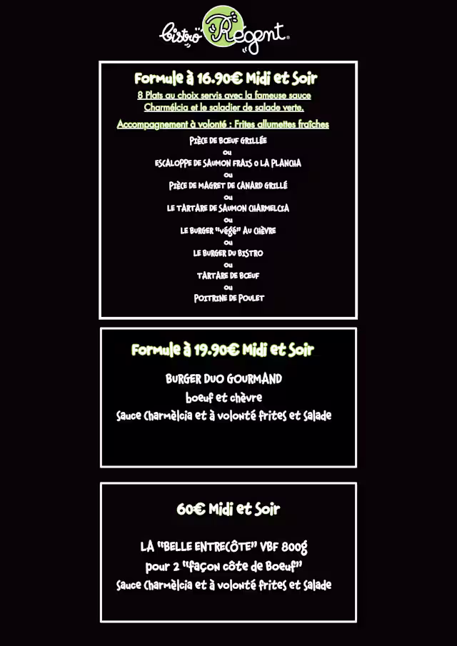 Bistro Regent Saint-Rémi à Bordeaux - Menu, avis, prix et réservation ...