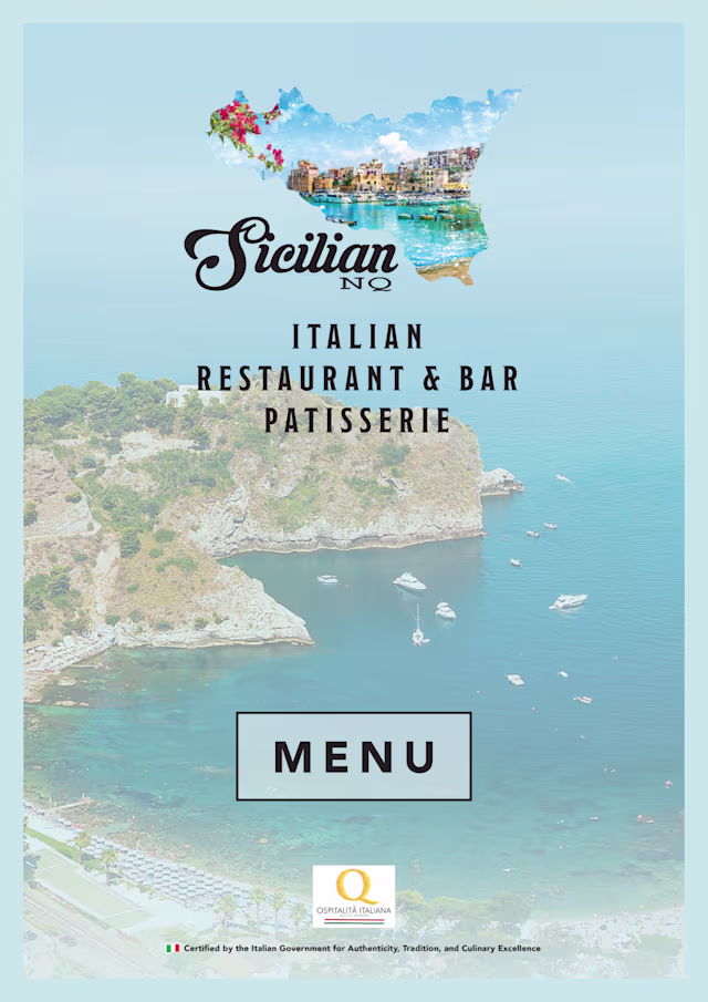 Menus 2026 - Sicilian NQ in Manchester | TheFork