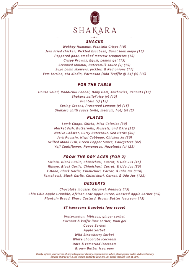 SHAKARA in London - Restaurant Reviews, Menu and Prices | TheFork