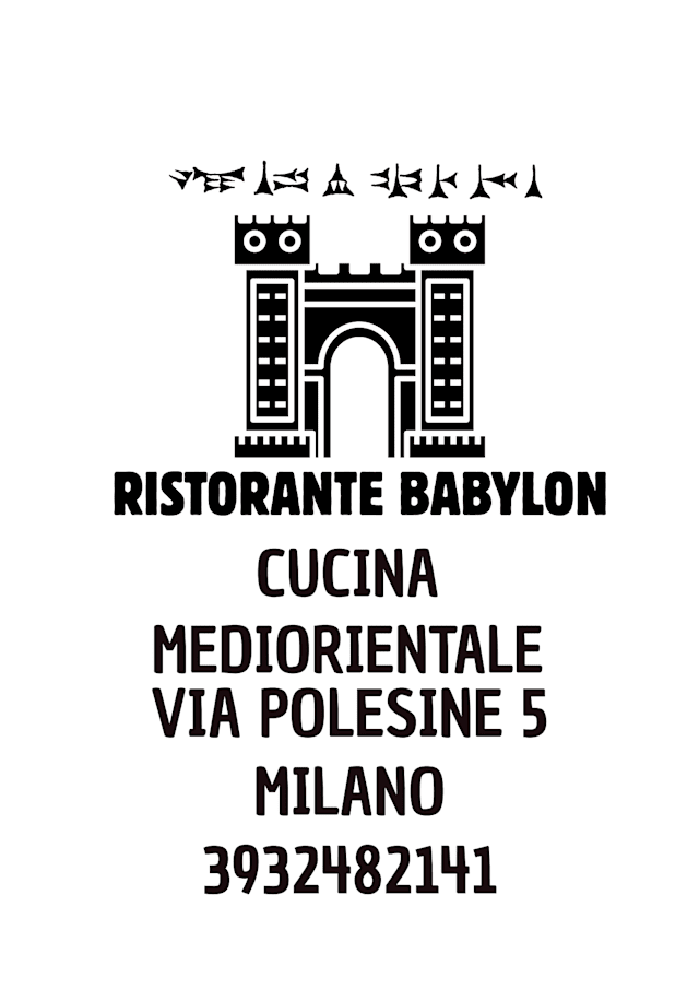 Menu 2026 - Babylon Ristorante in Milan | TheFork