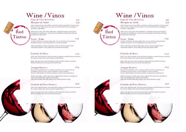 Menu 2026 - Da Leone in Fuengirola | TheFork