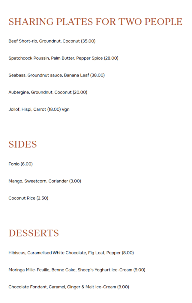 Menus 2026 - Shwen Shwen in Sevenoaks | TheFork