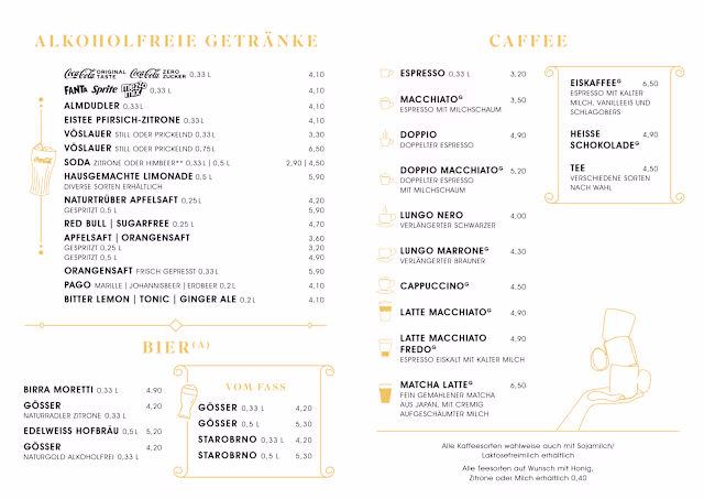 Speisekarte 2026 – Larte in Wien – TheFork
