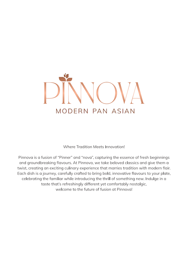 Menus 2025 - Pinnova Dining in Pinner | TheFork